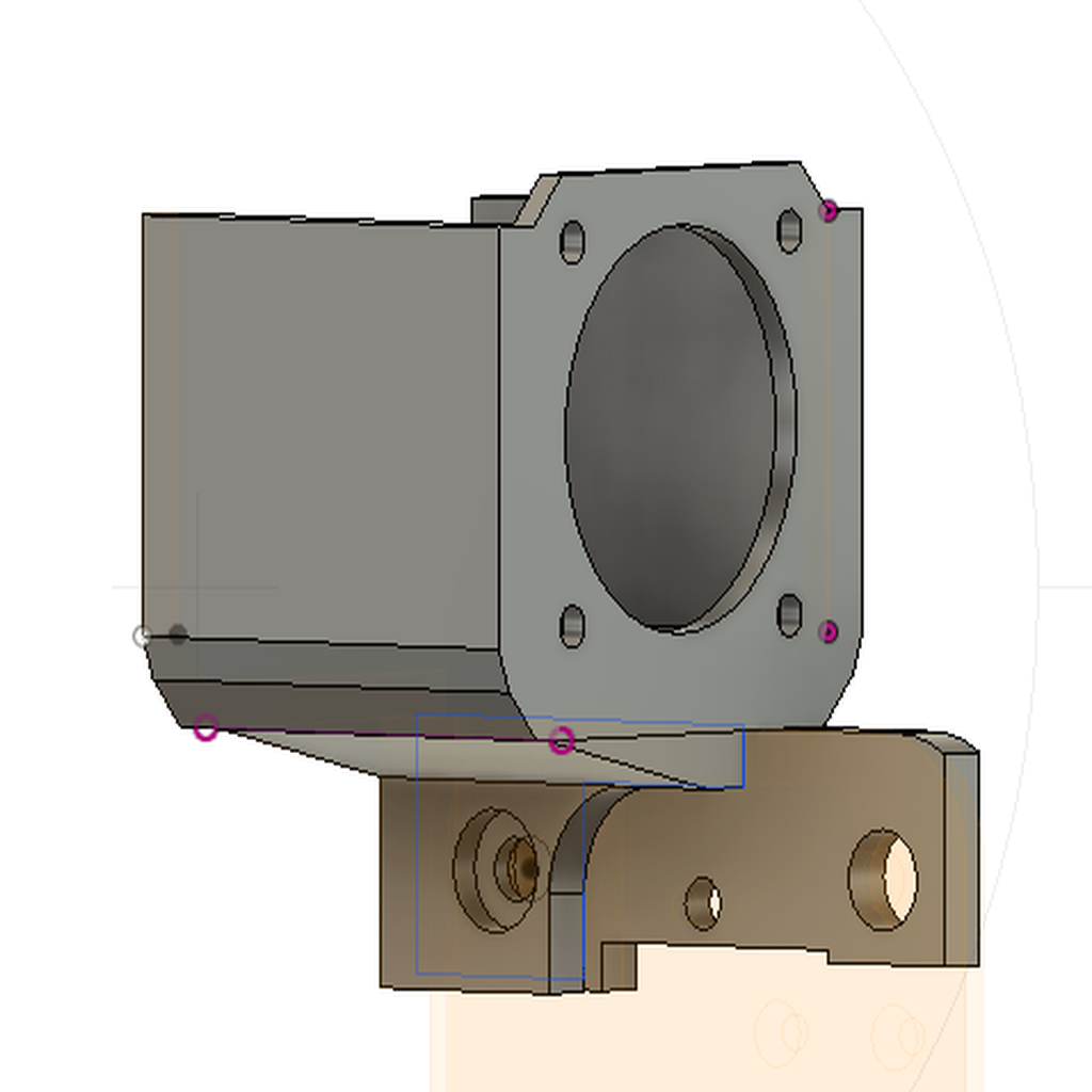 Bullseye V6 Direct Drive mount by DrDice | Download free STL model ...