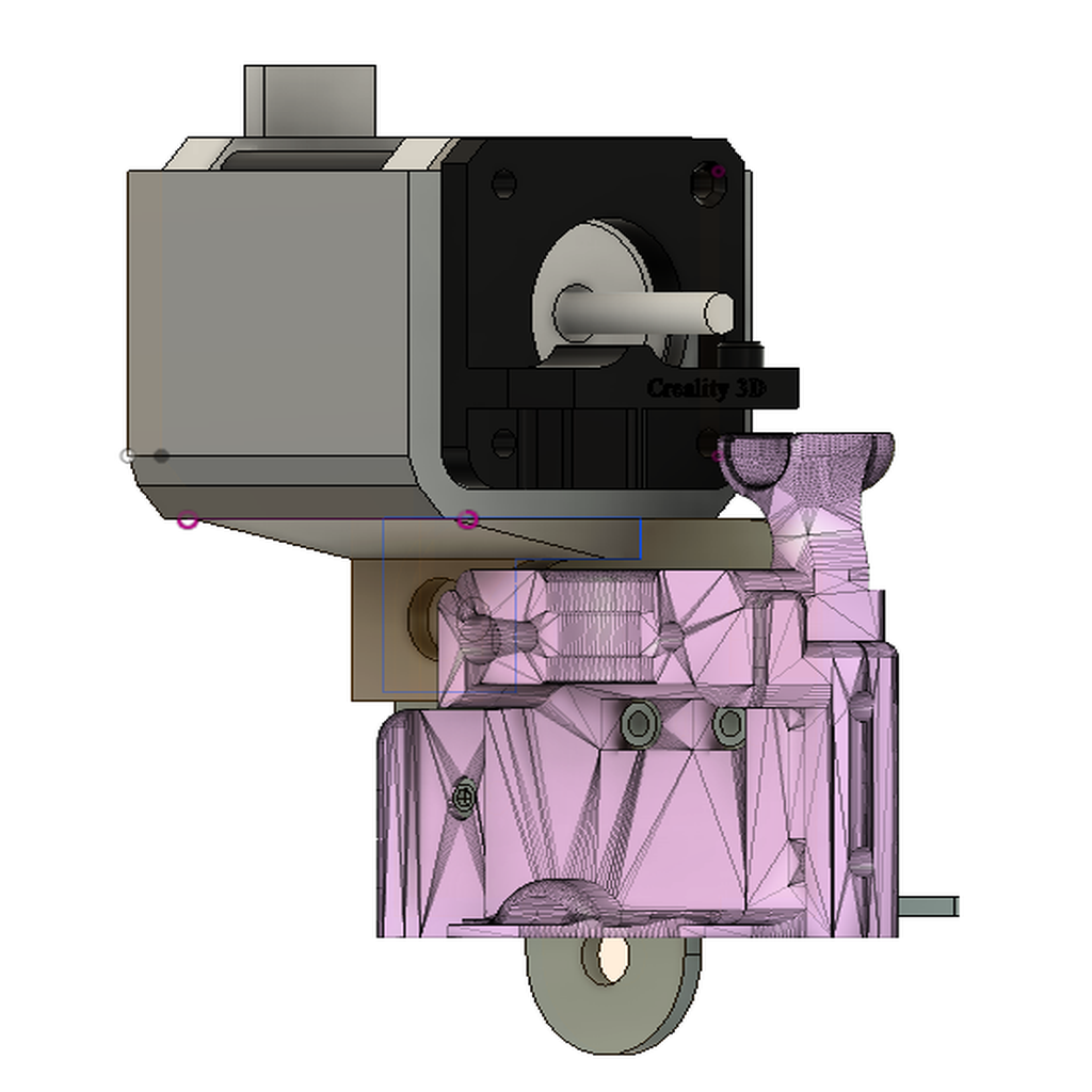 Bullseye V6 Direct Drive mount by DrDice | Download free STL model ...