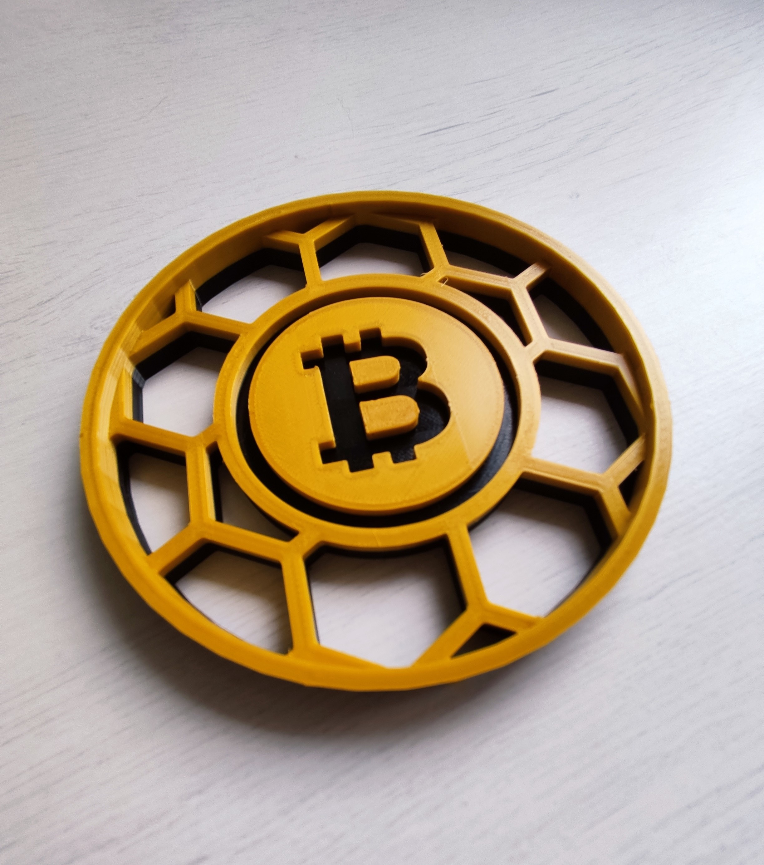 Bitcoin_coaster by fyihany | Download free STL model | Printables.com