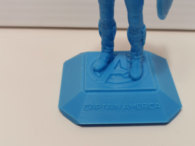 Captain America (printer friendly) by Melic | Download free STL model ...