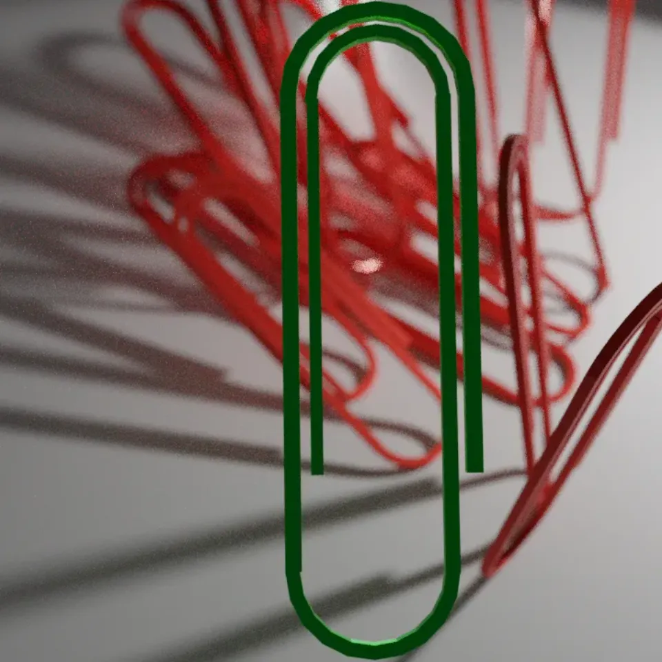 Paper clip by Kreal1sm | Download free STL model | Printables.com