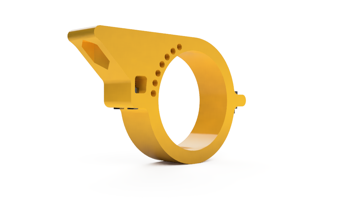 3" Tube Mount by Harden Electric Vehicles | Download free STL model ...