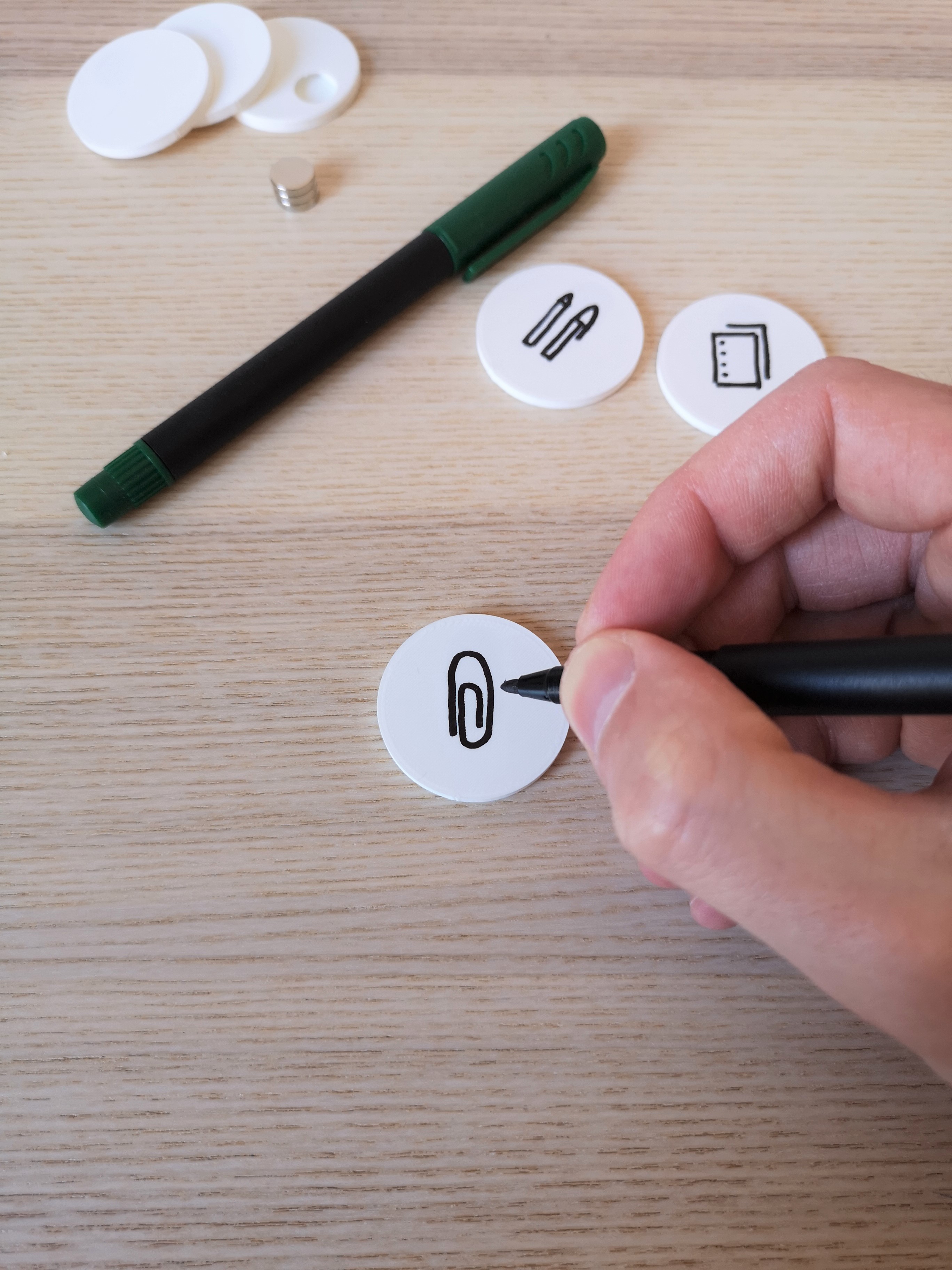 IKEA Kuggis magnetic tag (parametric) by steair | Download free STL ...