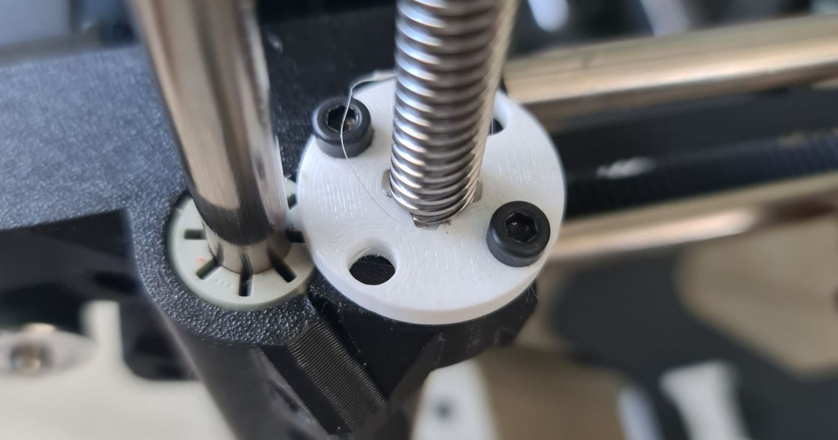 Prusa Trapezoidal lead screw Nut tr8x8 by 3DeePrintingPL | Download ...