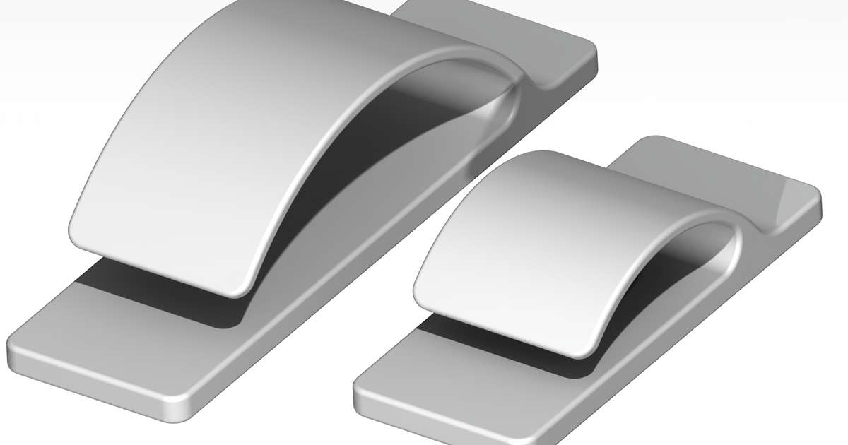 Cable management clips by Rechena | Download free STL model ...