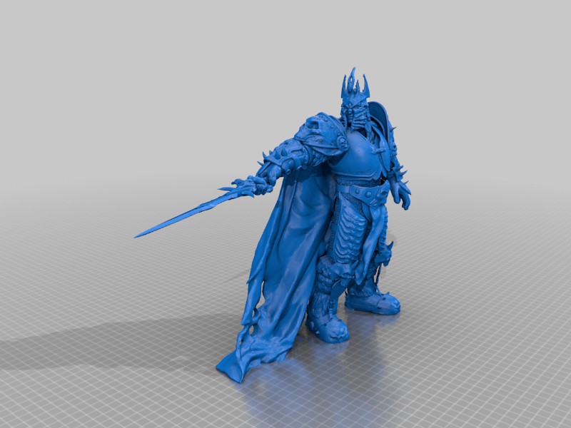 Arthas, The Lich King Complete by Xadro | Download free STL model ...