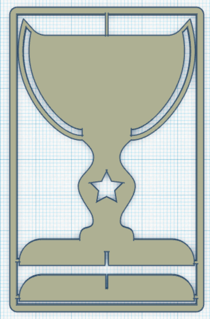 Blank Pocket Trophy by DonSwanson | Download free STL model ...