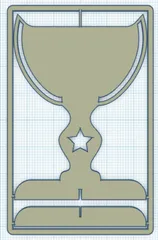 Blank Trophy Sign by sramek5 | Download free STL model | Printables.com
