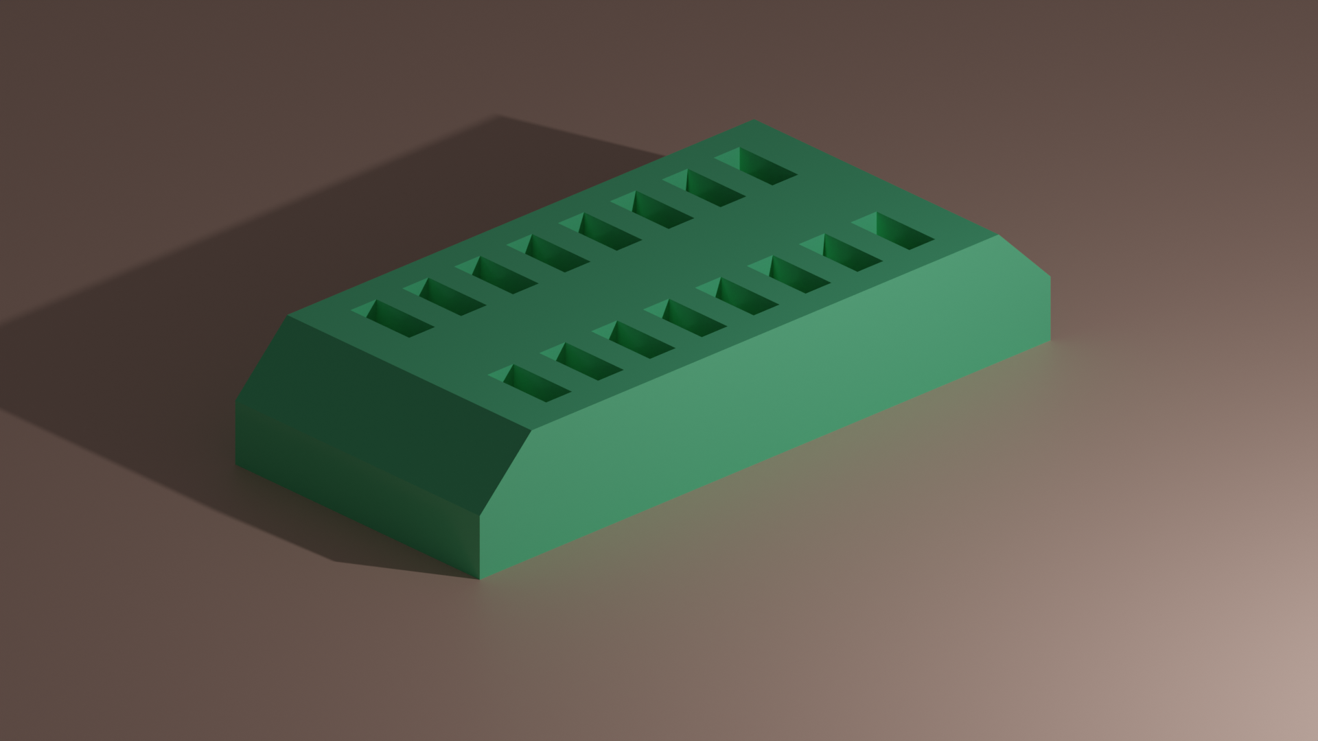 16 slot USB holder by Printyman | Download free STL model | Printables.com