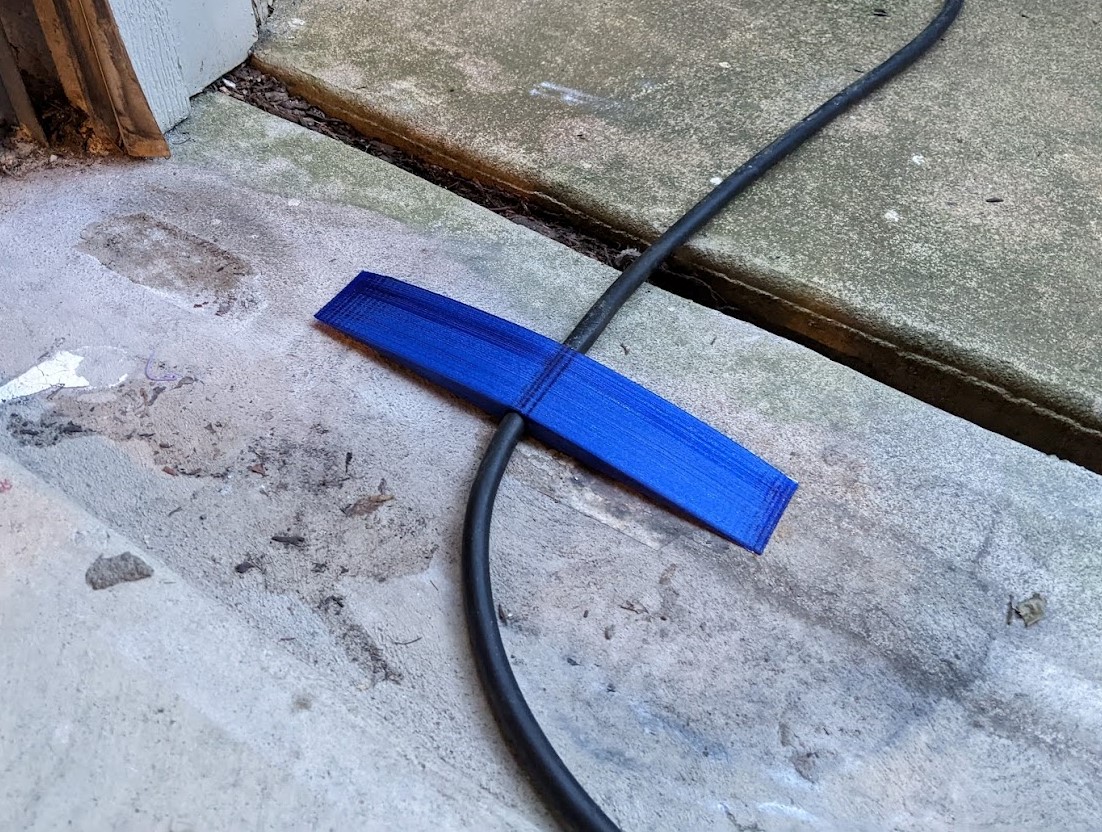 (OLD MODEL) Tesla charge cable protector for garage door by Shiba ...
