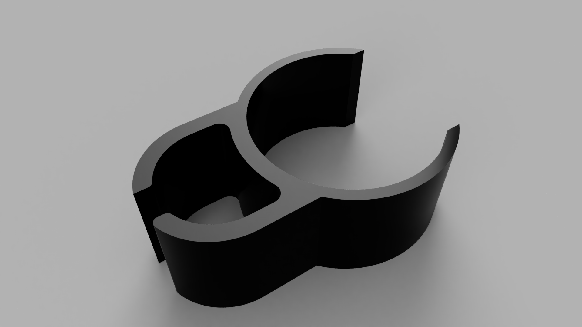 Tube Cable Clip Snap Fit by Anselnick | Download free STL model ...