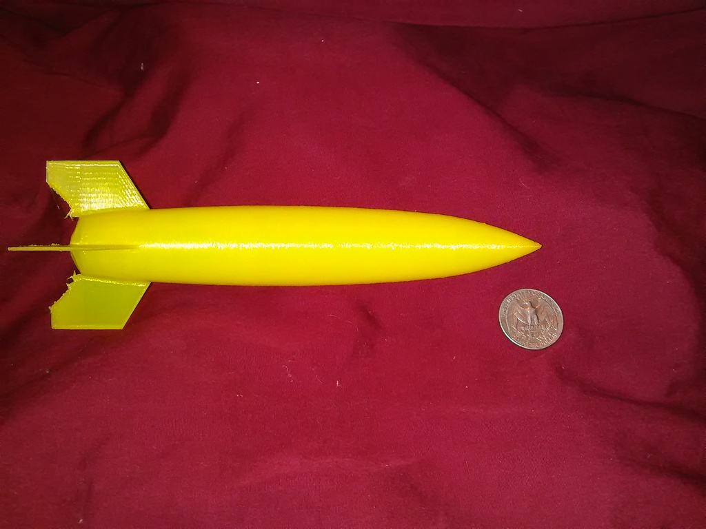 V2 Rocket second try by HAL_9000 | Download free STL model | Printables.com