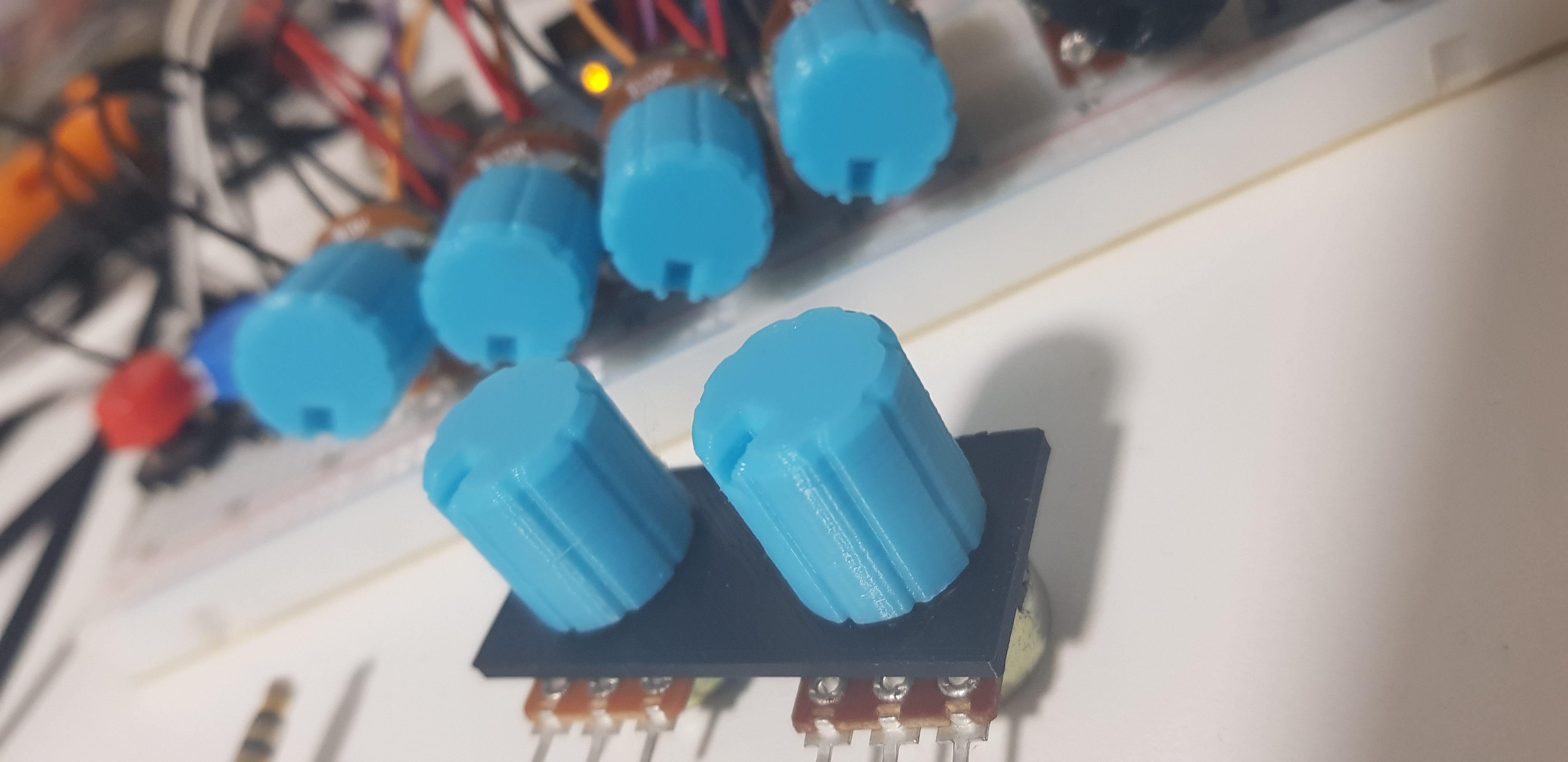 Knobs / Dials / Pot caps by Spacie | Download free STL model ...