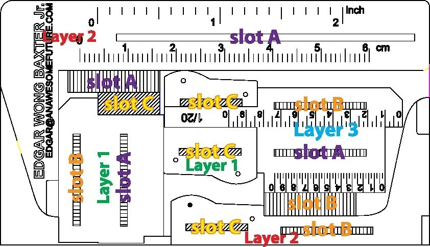 Lasercut Calliper Business Card by Anosognosia | Download free STL ...