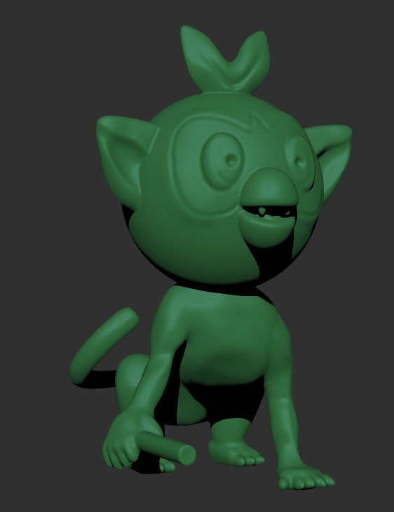 Grookey by ModelingMadman | Download free STL model | Printables.com