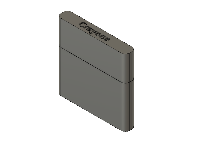 Crayon Box with Slip Cover by ericsnis | Download free STL model ...