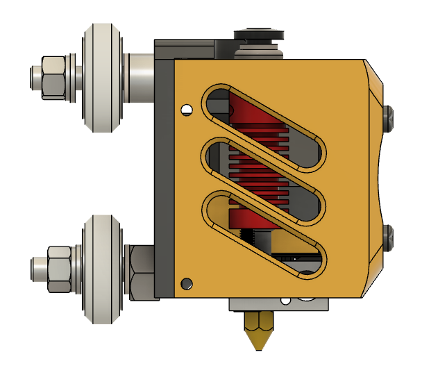 HOTEND CARRIAGE by mozo galego | Download free STL model | Printables.com