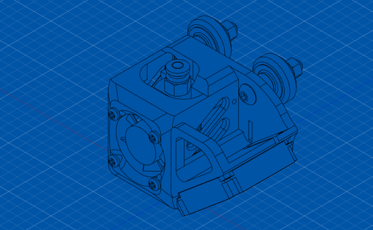 HOTEND CARRIAGE by mozo galego | Download free STL model | Printables.com