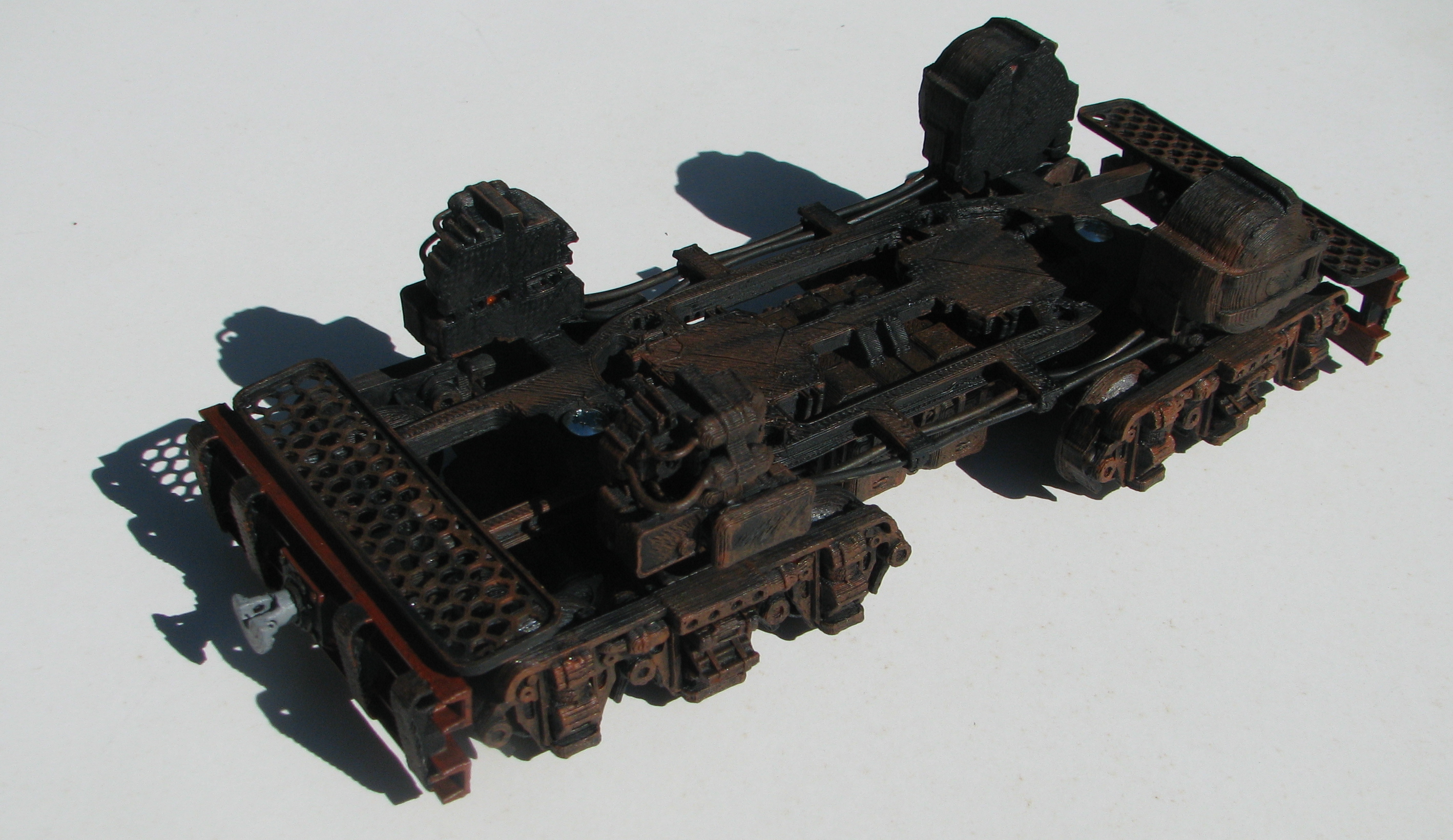 Rail-Car Hybrid Model Chassis by HamyTNT | Download free STL model ...