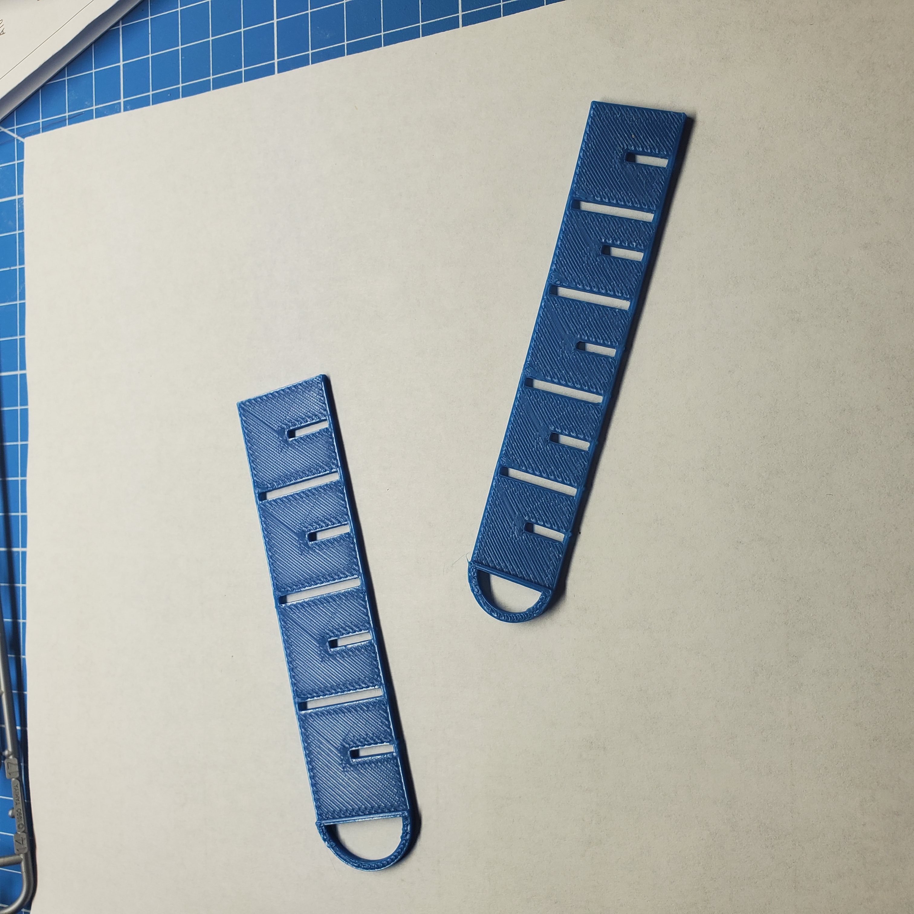 Keychain Ruler by Austin Lower | Download free STL model | Printables.com