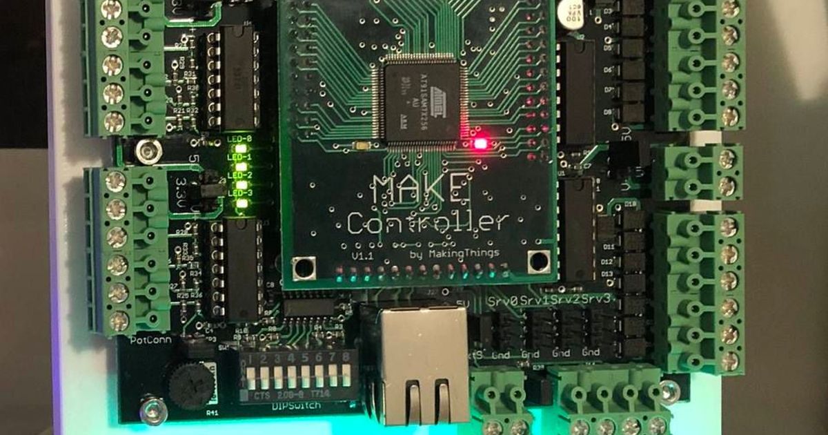 MAKE Controller Stand by cromer | Download free STL model | Printables.com