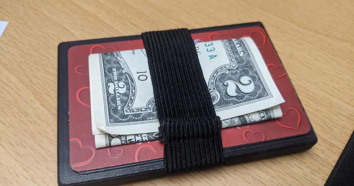 Slim/Low profile Wallet por BenKenobi | Descargar modelo STL gratuito ...