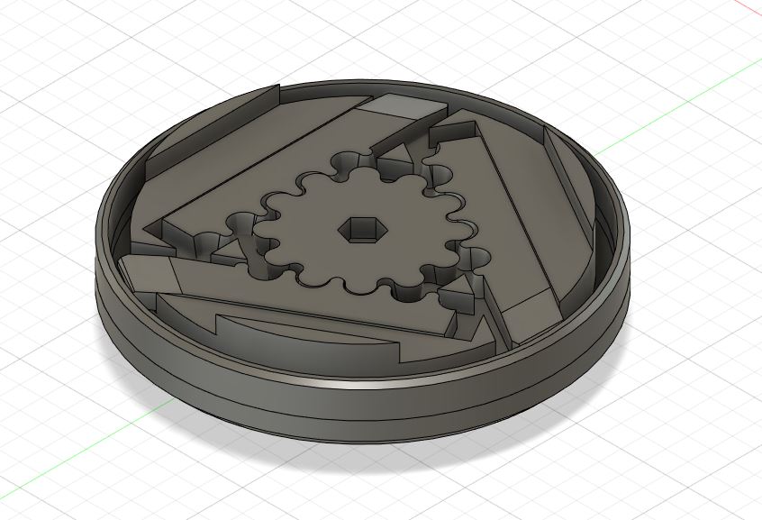 Twist Lock Trick Cylinder Lid Hidden Latch Remix od autora 3D ...