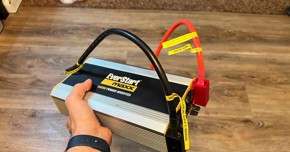 Covers for EverStart Maxx 1500W Inverter by Matt | Download free STL ...