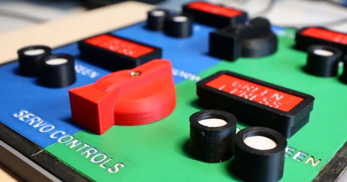 Concorde servo control panel for flight simming by BitsAndDroids ...