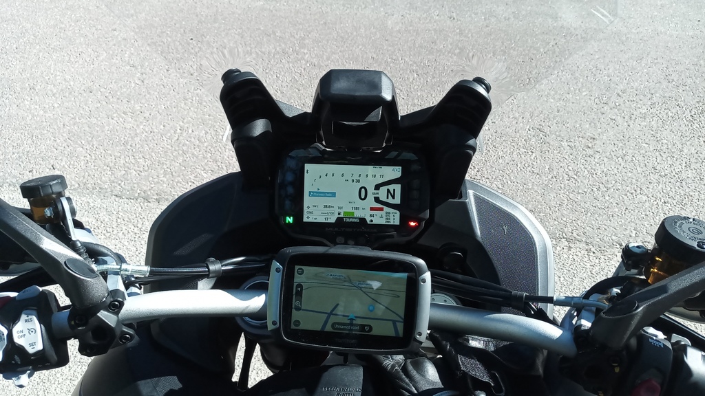 TomTom Ride GPS Mount (for motorcycle, fits at least Ducati MTS GT 2020 ...