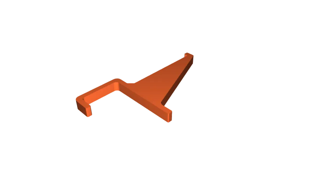 Beehive frame hook by cimbi | Download free STL model | Printables.com