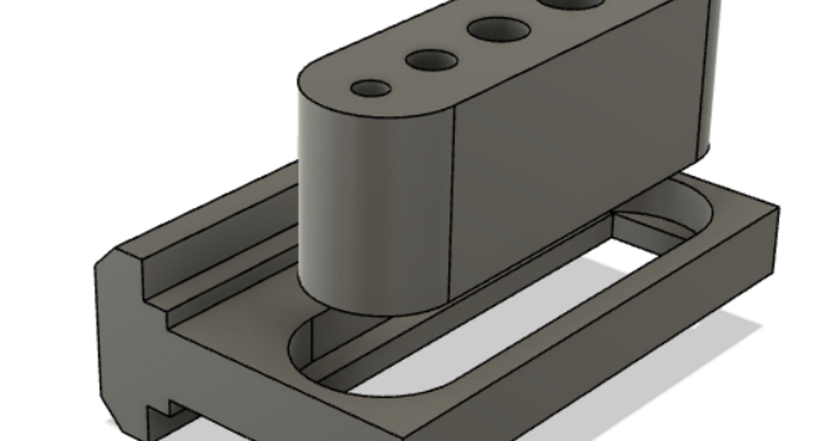 V2 Hex key mount for E3V2 by Wirp | Download free STL model ...