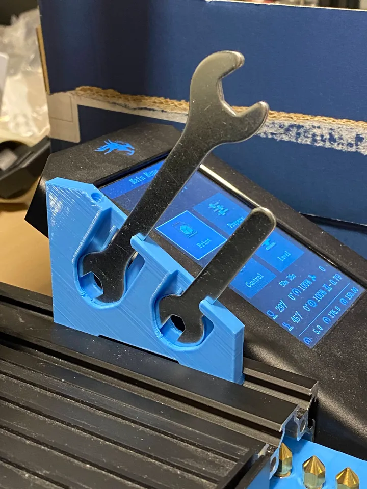 Wrench mount for Ender 3 V2 by Wirp | Download free STL model ...