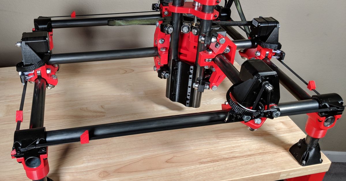 Mostly Printed CNC "MPCNC" BURLY F-25mm OD par V1 Engineering | Téléchargez gratuitement un ...