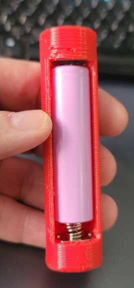 Tube Battery Adapter for 18650 by TimH | Download free STL model ...