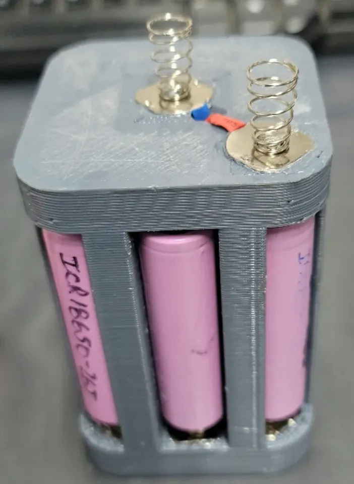 18650 Lantern Battery Adapter by TimH | Download free STL model ...