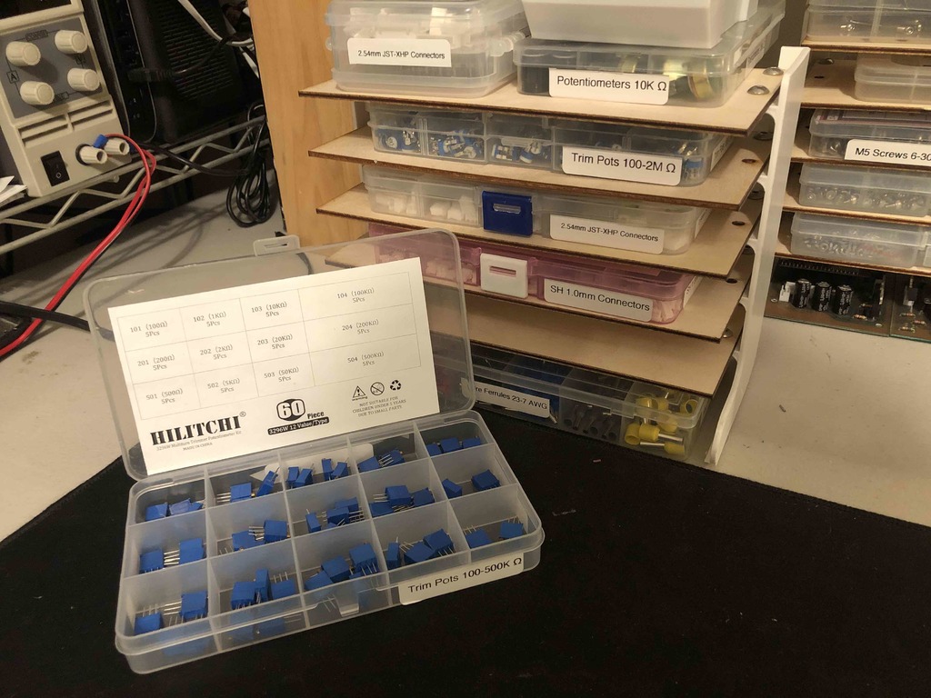 Mini Parts Box Shelves by cromer | Download free STL model | Printables.com