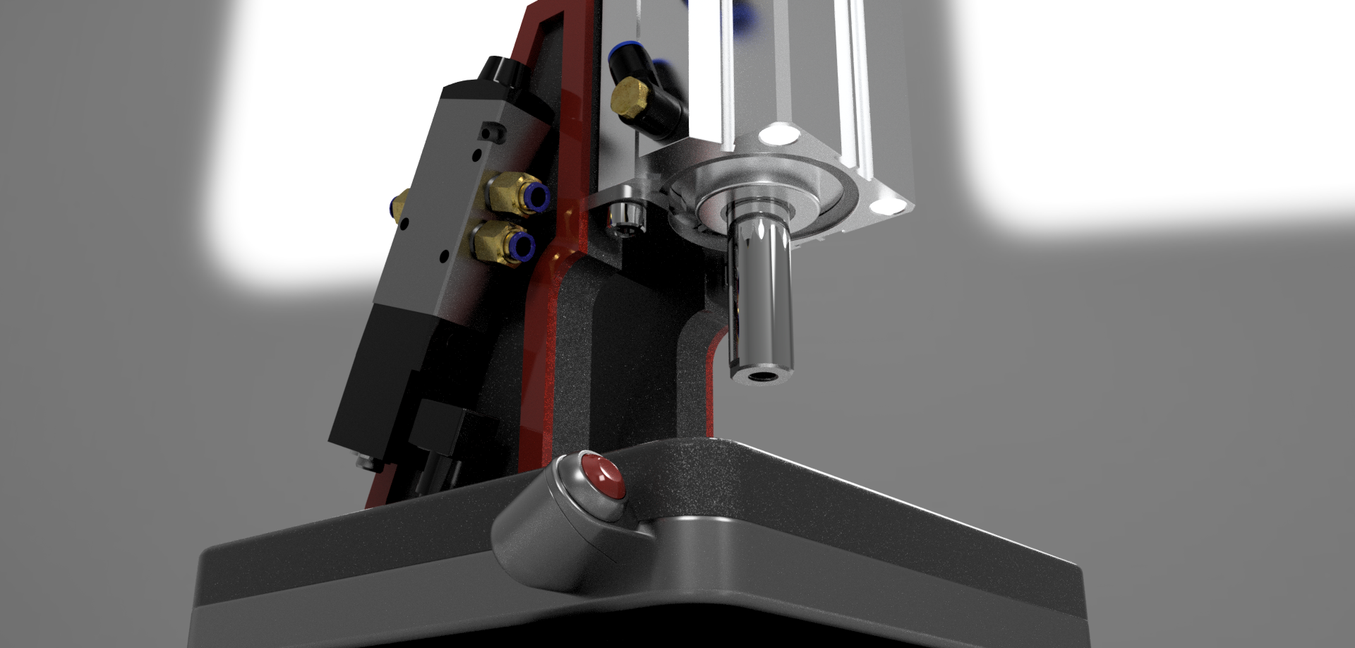 Pushbutton holder by MadEdd | Download free STL model | Printables.com