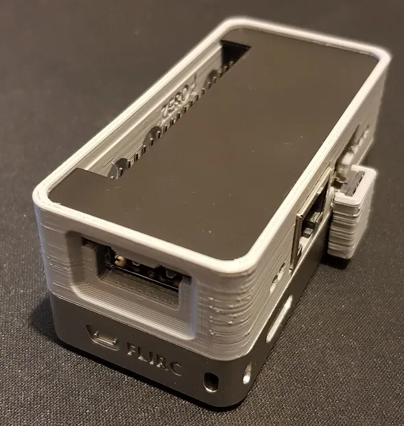 piSlice - stackable HAT case for FLIRC Pi Zero metal case (includes ...