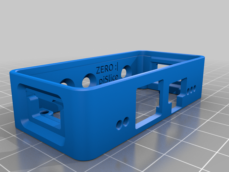 piSlice - stackable HAT case for FLIRC Pi Zero metal case (includes ...