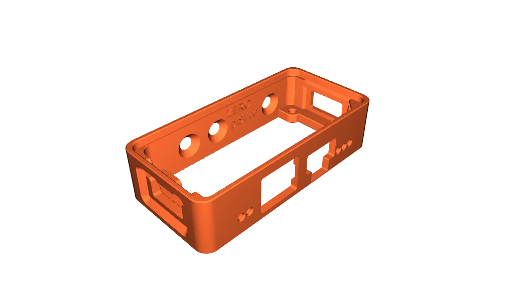 piSlice - stackable HAT case for FLIRC Pi Zero metal case (includes ...