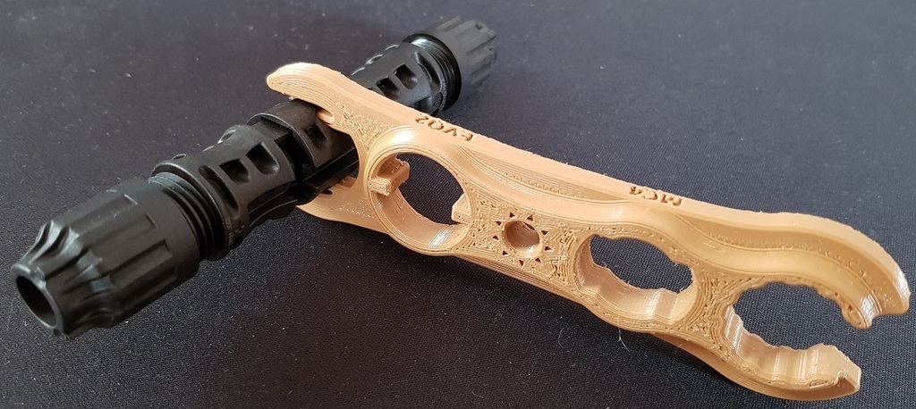 MC4 & EVO2 PV solar wrench (spanner) by Fantomas | Download free STL ...