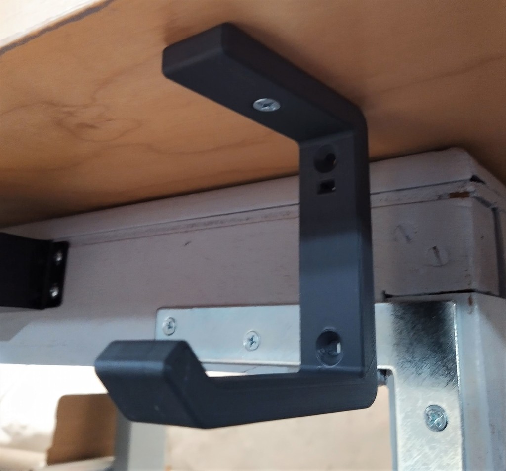 Parametric sound bar bracket by Bounet | Download free STL model ...