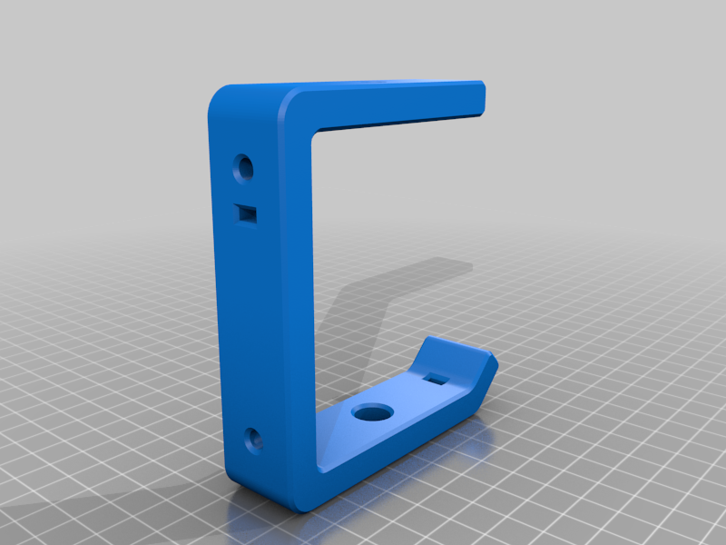 Parametric sound bar bracket by Bounet | Download free STL model ...