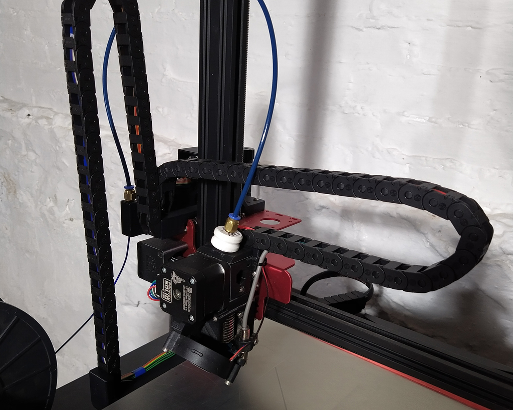 Cr10s-pro breakout board + filament sensor + cable chain mod (Crusa mod ...