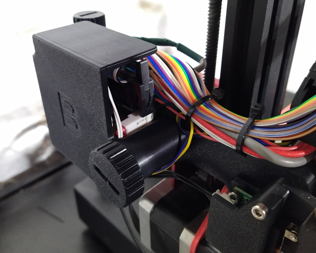 Cr10s-pro breakout board + filament sensor + cable chain mod (Crusa mod ...