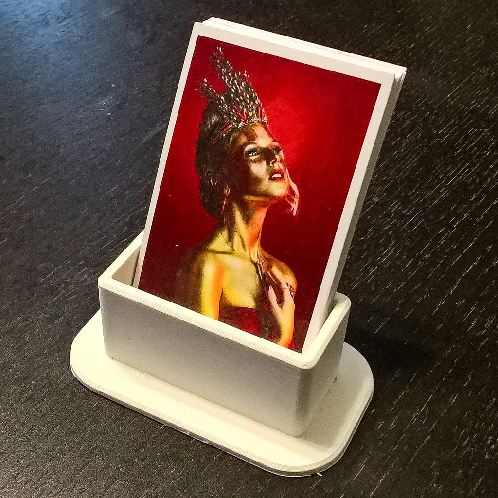 Portrait business card holder by Bounet | Download free STL model ...