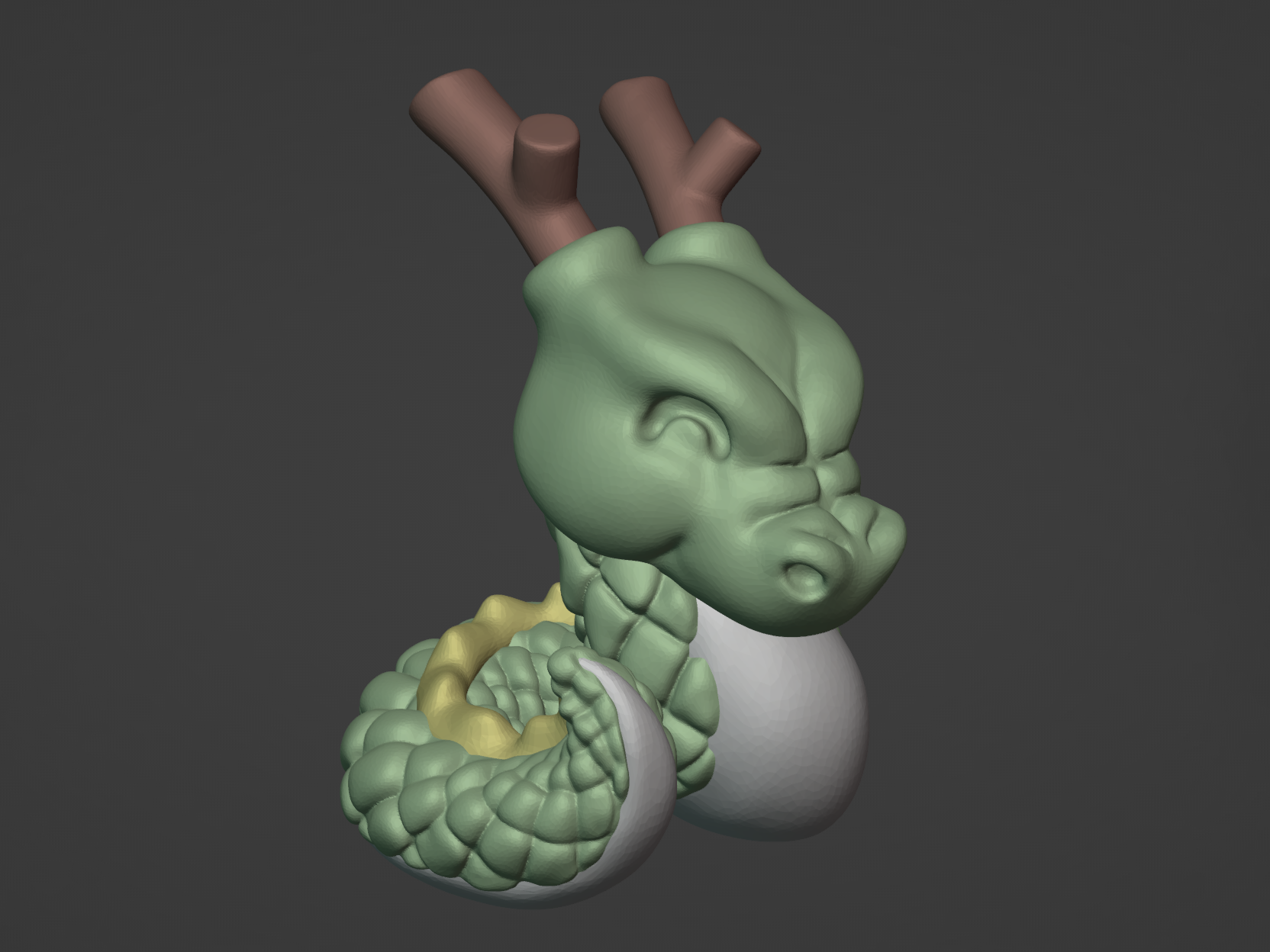 Cali-Dragon by McGybeer | Download free STL model | Printables.com