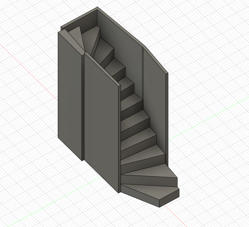 Model stairs by BastiTheBest_ | Download free STL model | Printables.com