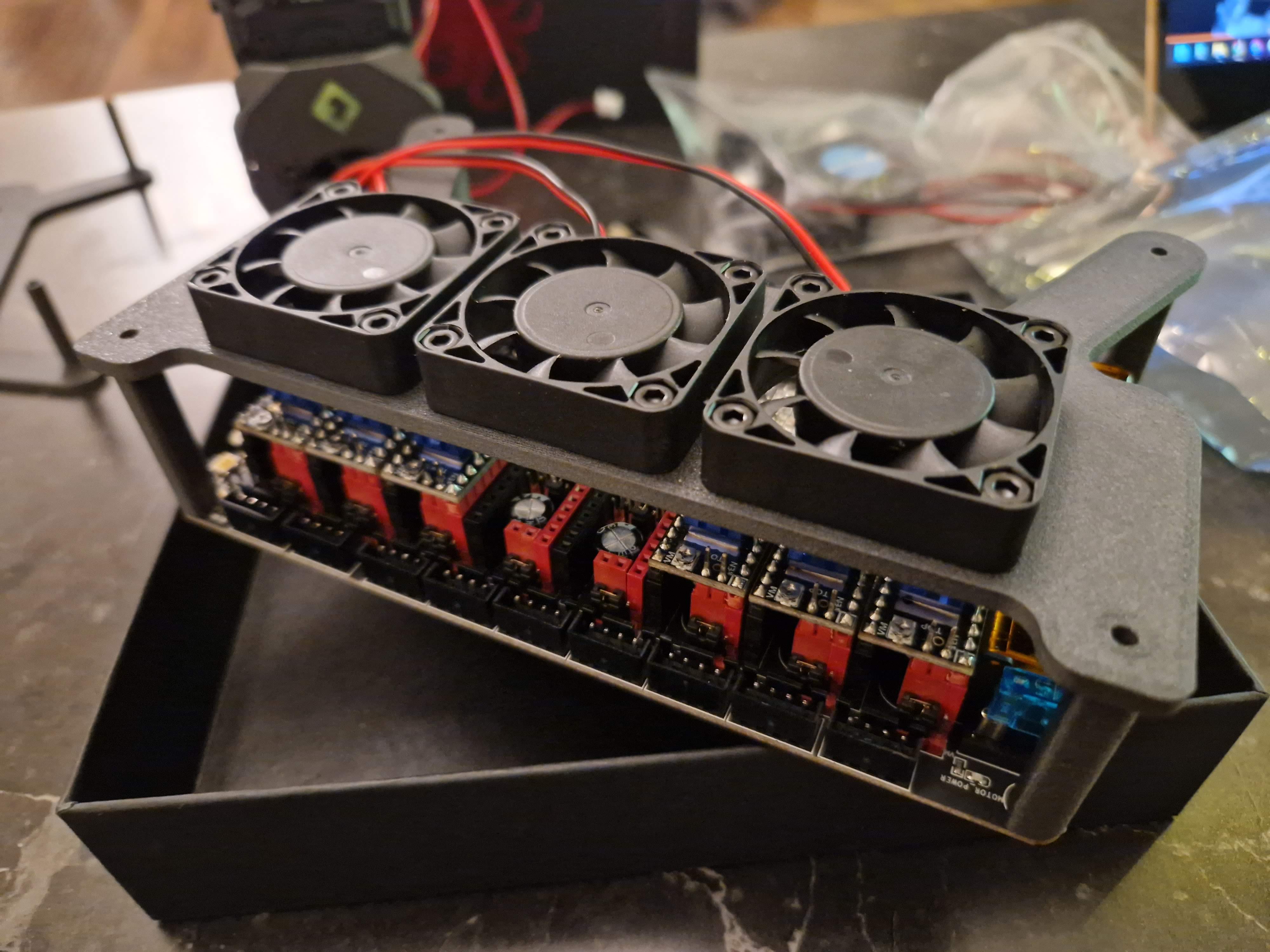 BIGTREETECH Octopus PRO Cooler for Rat Rig by Bubujoe | Download free ...